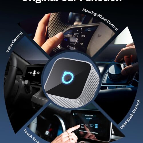 Ottocast Mini Cube 3.0 – Wireless CarPlay & Android Auto Adapter - ottocast